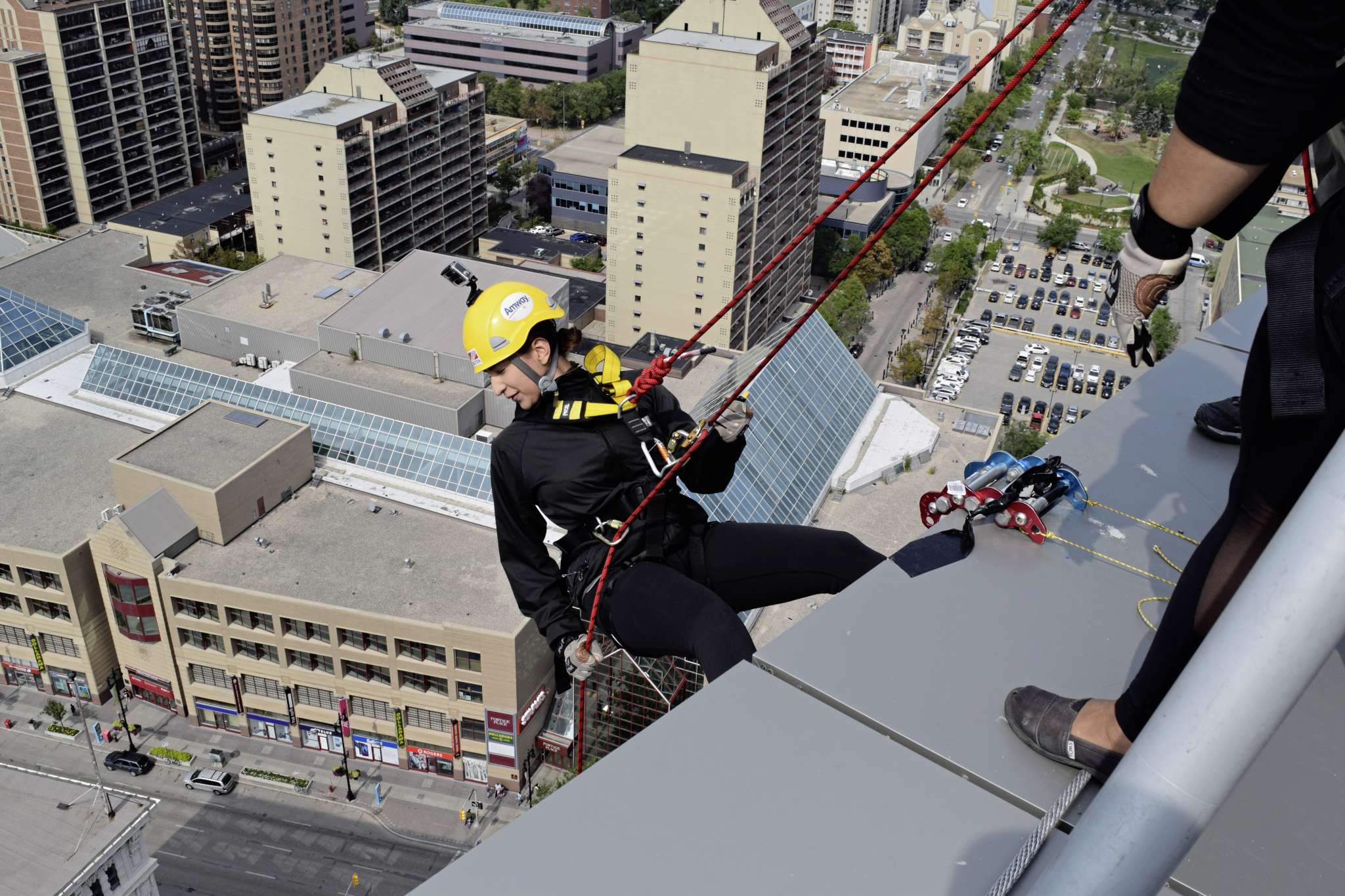 Conquering fear at Drop Zone – Our Communities