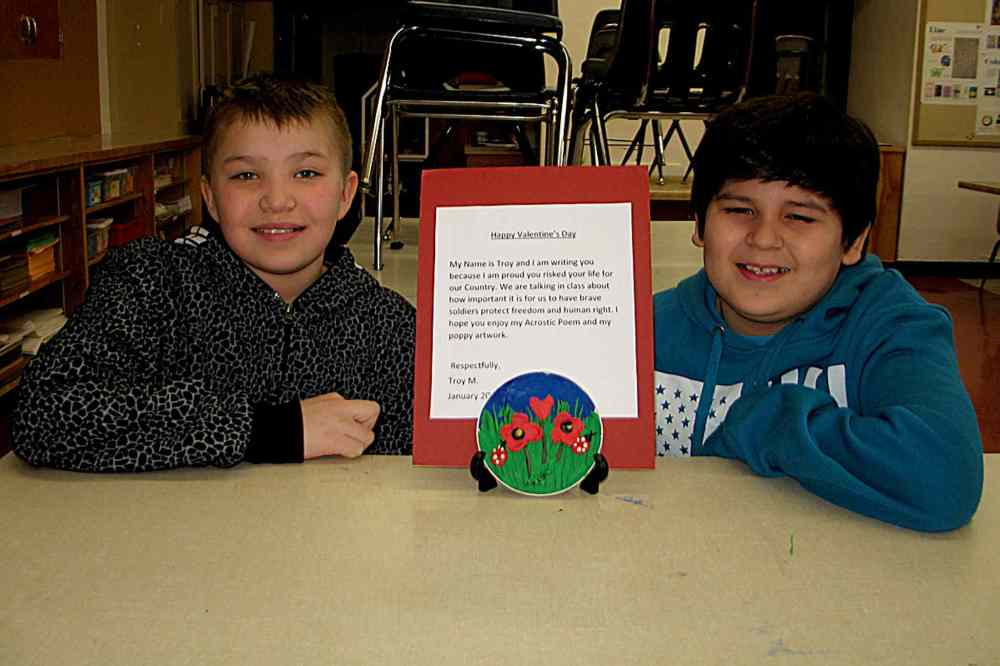 Luxton kids make very special valentines – Our Communities