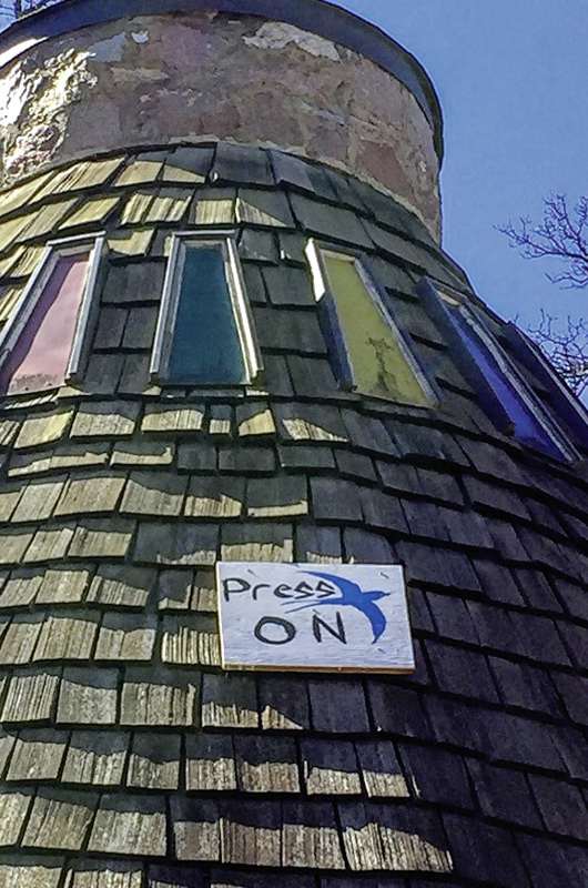 The story behind the ‘Press On’ signs – Our Communities