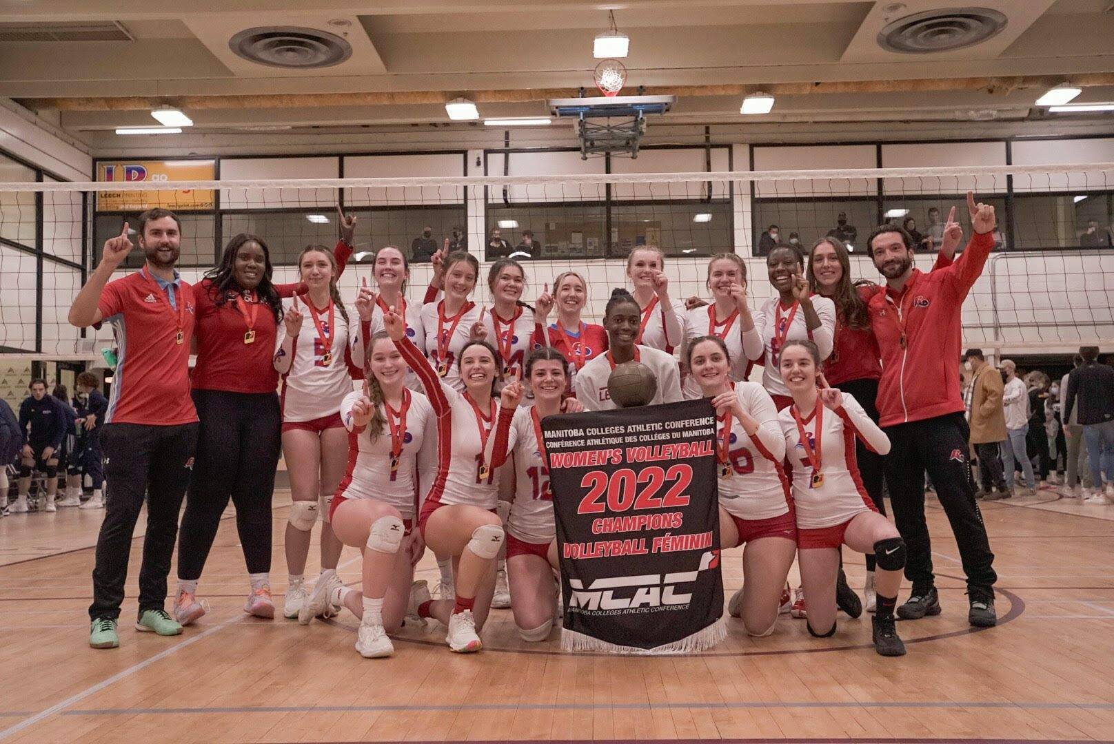 Les Rouges women’s team wins MCAC volleyball championship – Our Communities