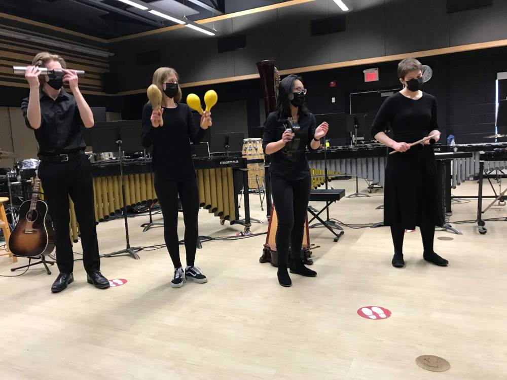 REC percussion ensemble performs again – Our Communities
