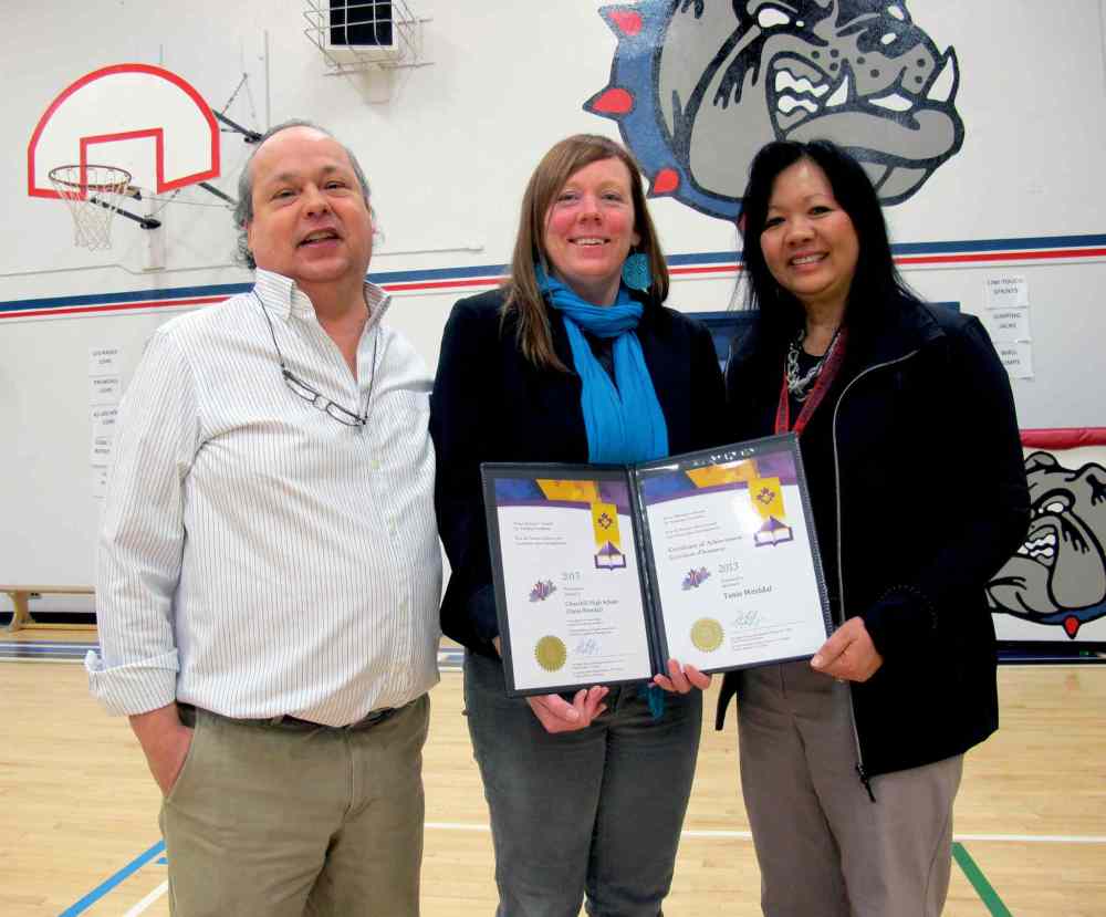 Churchill High teacher honoured – Our Communities