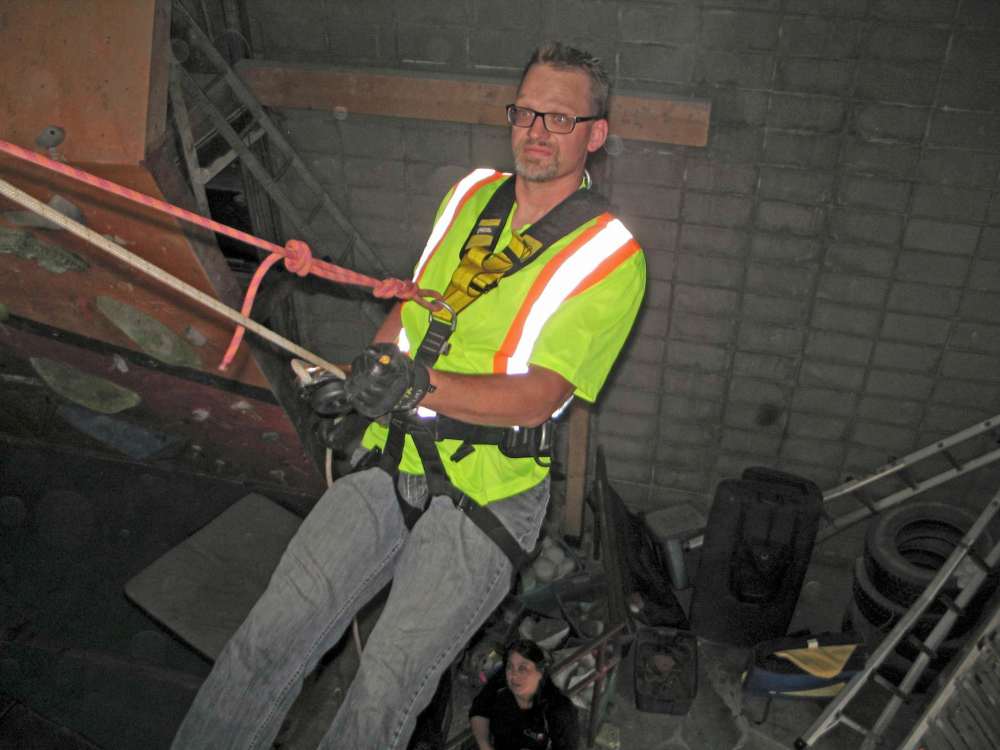 Dad ready for Drop Zone – Our Communities
