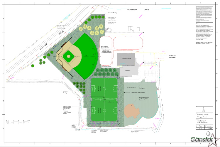 New fields, baseball diamond for Norberry-Glenlee – Our Communities