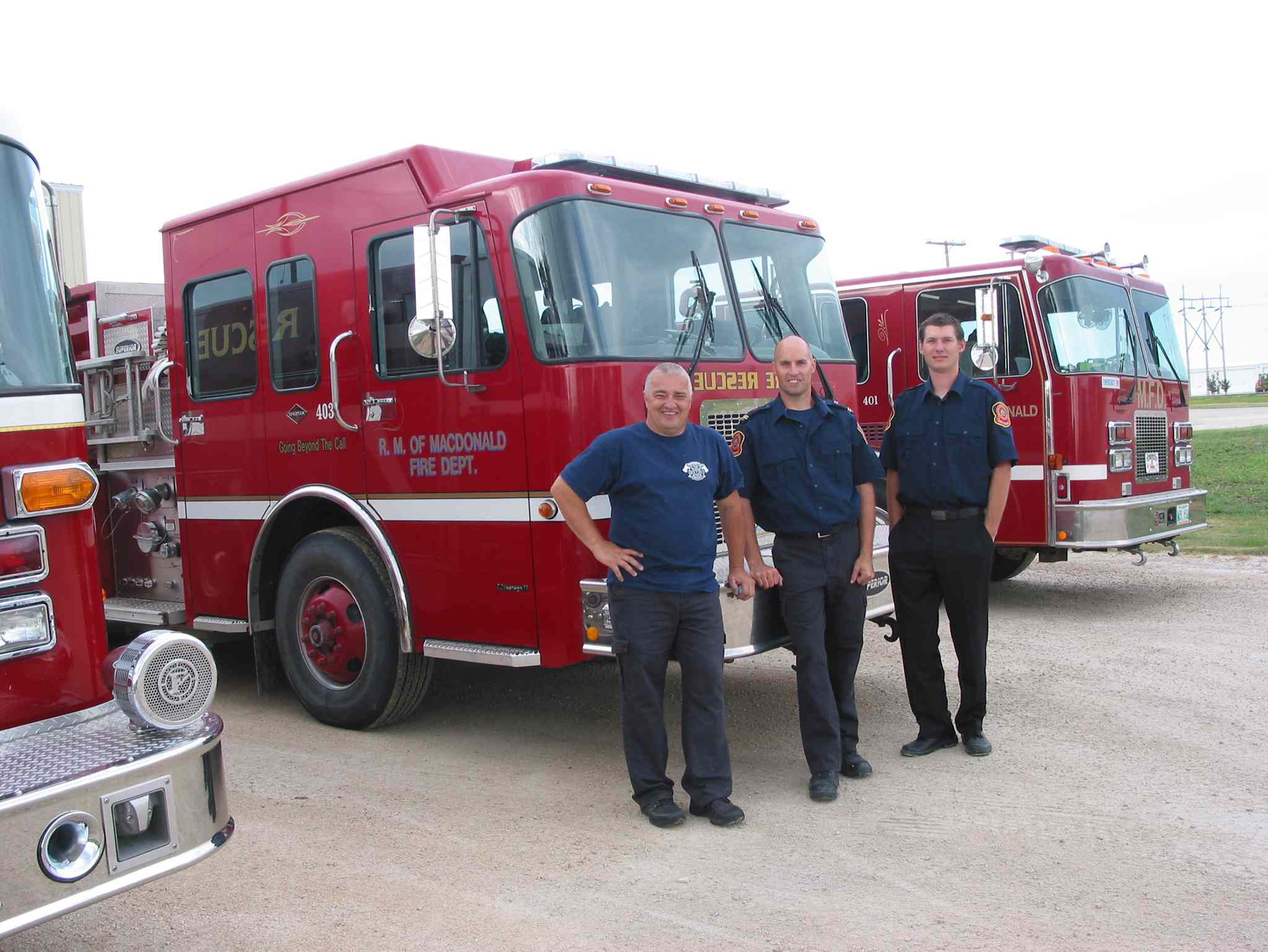 Showing off the trucks – Our Communities