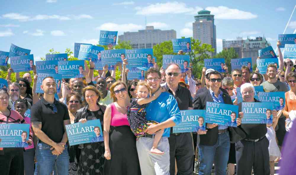 Allard launches election campaign – Our Communities