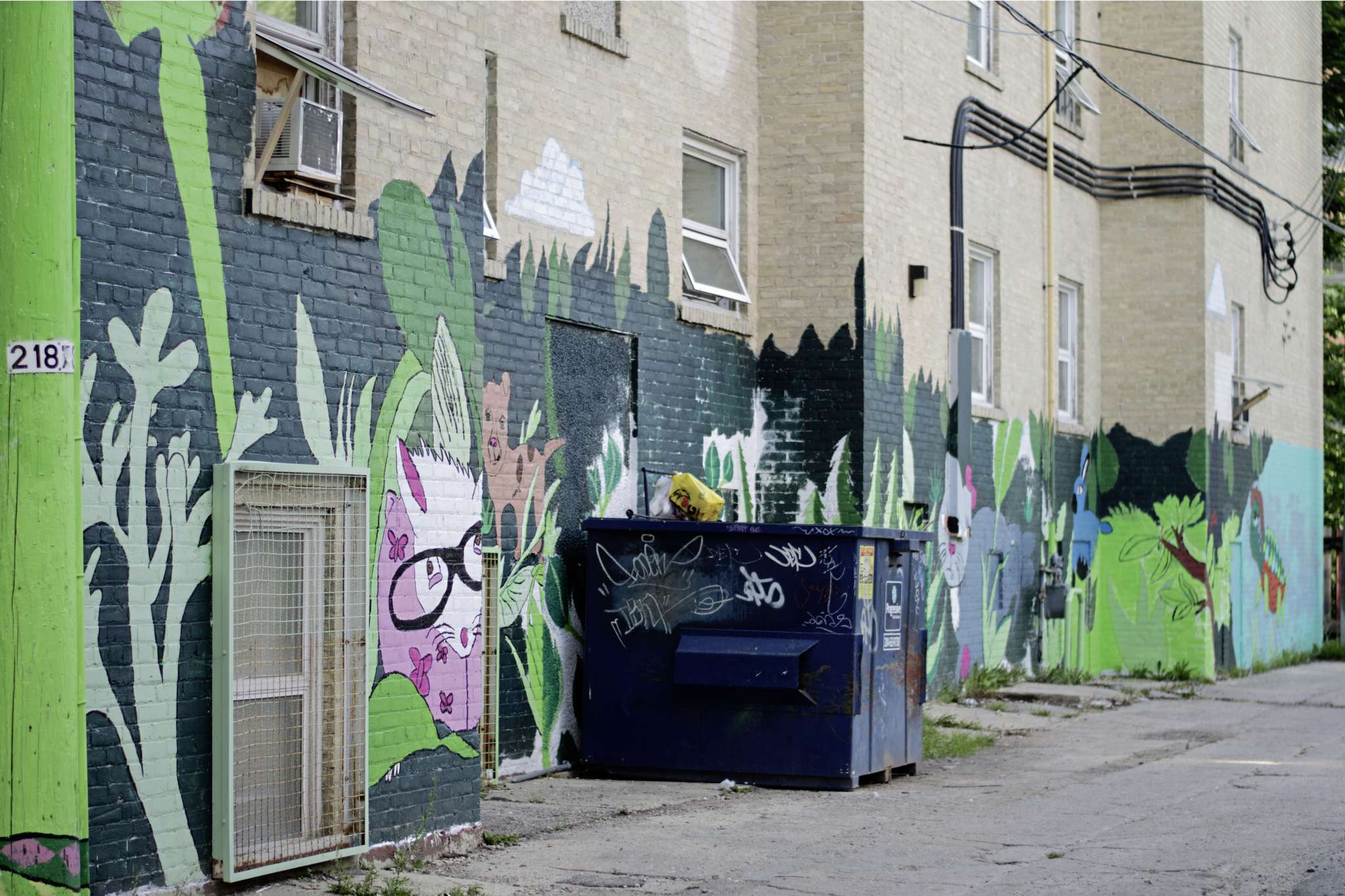 Back lane art – Our Communities