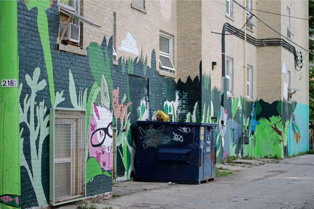 Back lane art – Our Communities