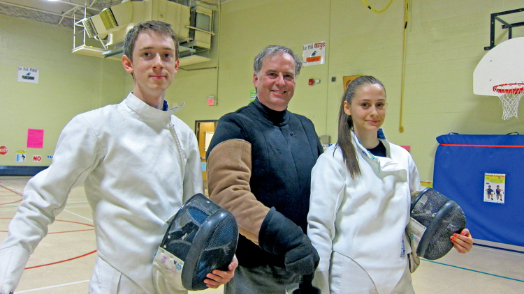 Fencing family wins trio of provincial medals – Our Communities