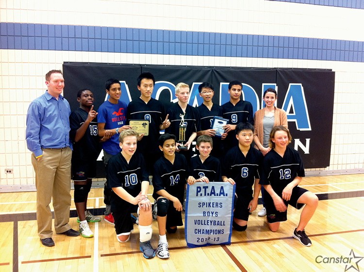 Acadia Axemen dig deep to win volleyball title – Our Communities
