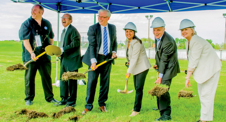 Sod turned on Seven Oaks Arena – Our Communities