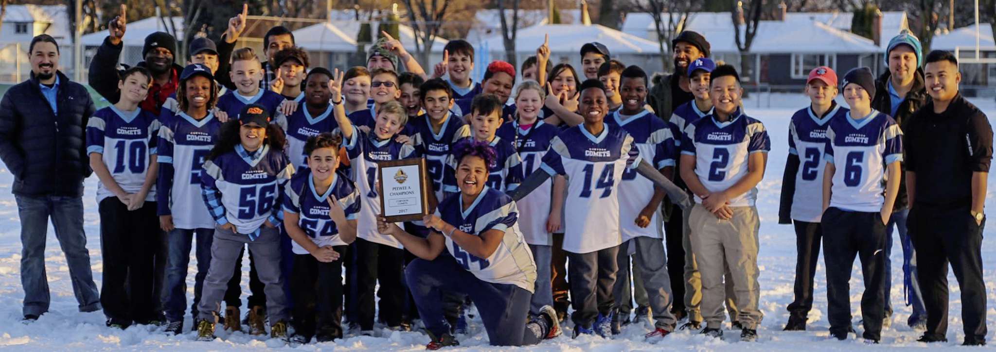 Comets win first football championship – Our Communities