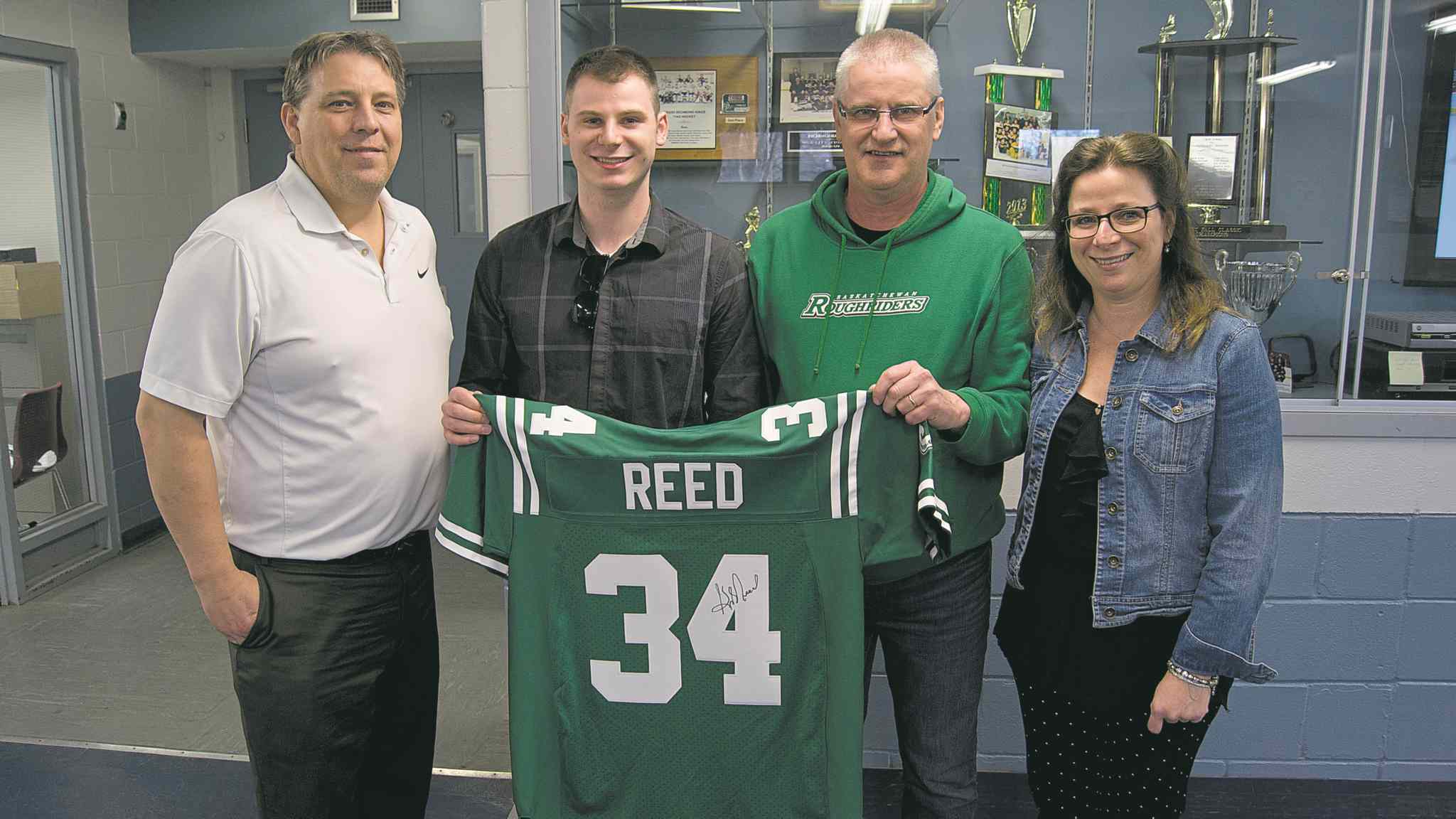 Roughrider green brings smiles to Fowler family – Our Communities
