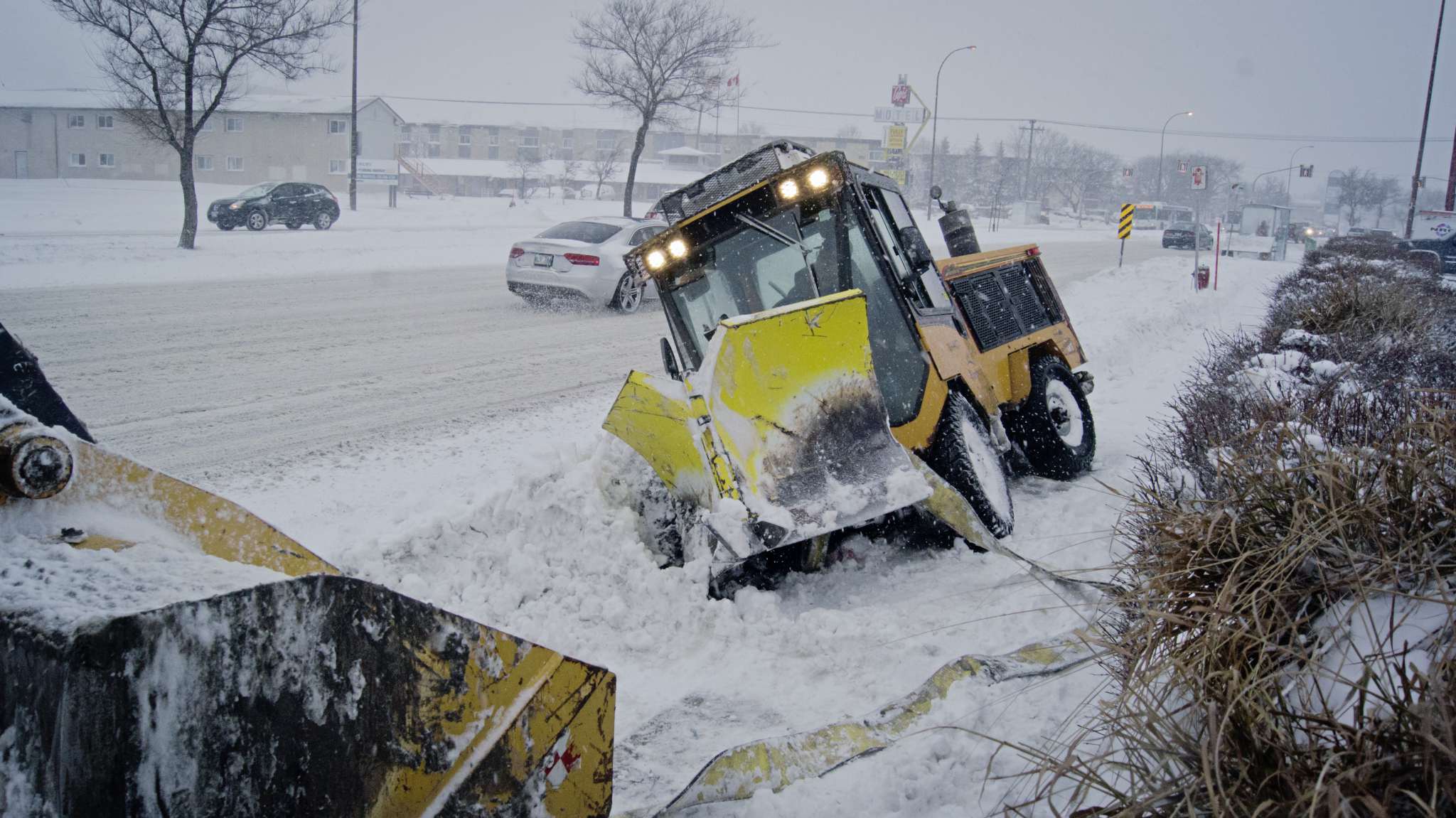 Tough go in the snow – Our Communities