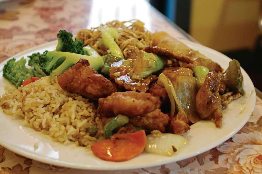 Delicious, busy buffet at Crystal Bay – Our Communities