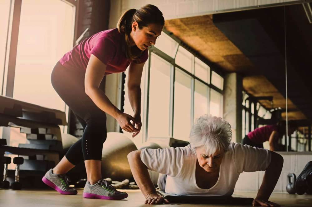 Never too late to work on your upper body – Our Communities