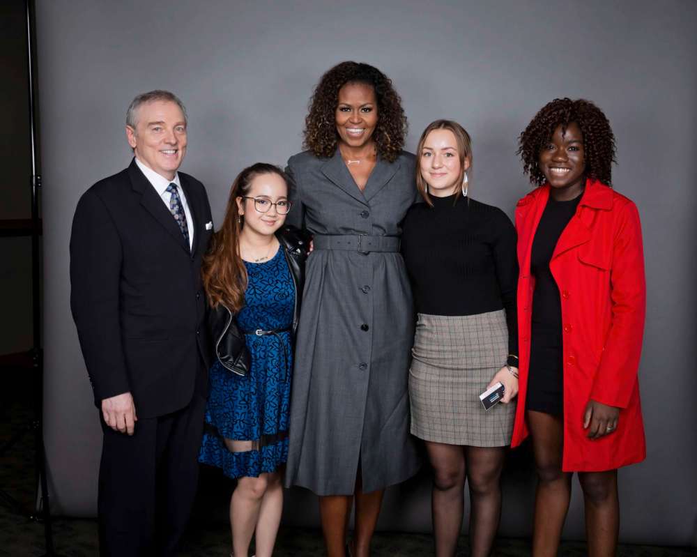 LRSD students meet Michelle Obama – Our Communities