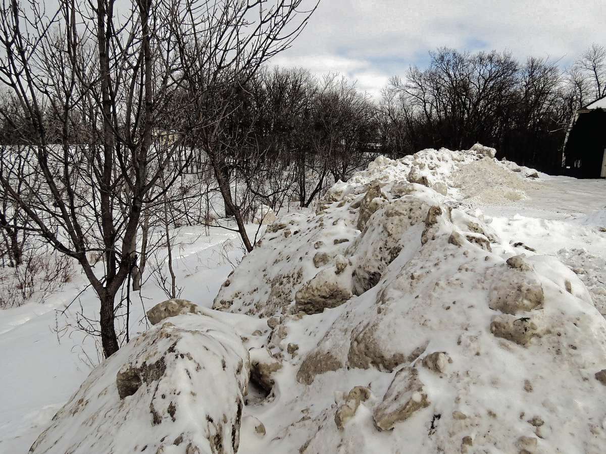 Where can we put all this dirty snow? – Our Communities