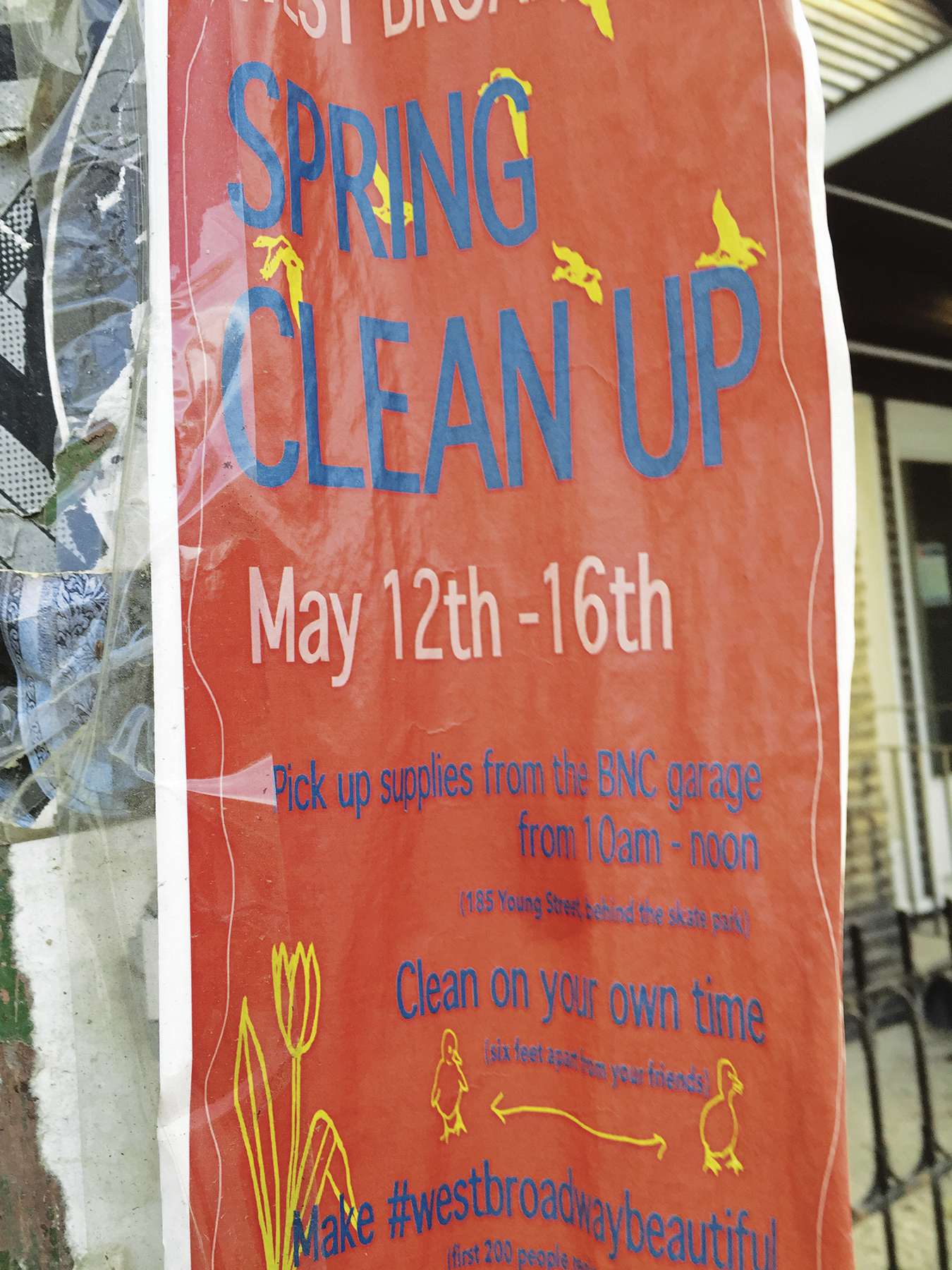 Cleaning up the neighbourhood – Our Communities