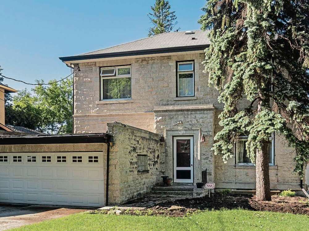 Foundations of Tyndall stone in Wolseley – Our Communities