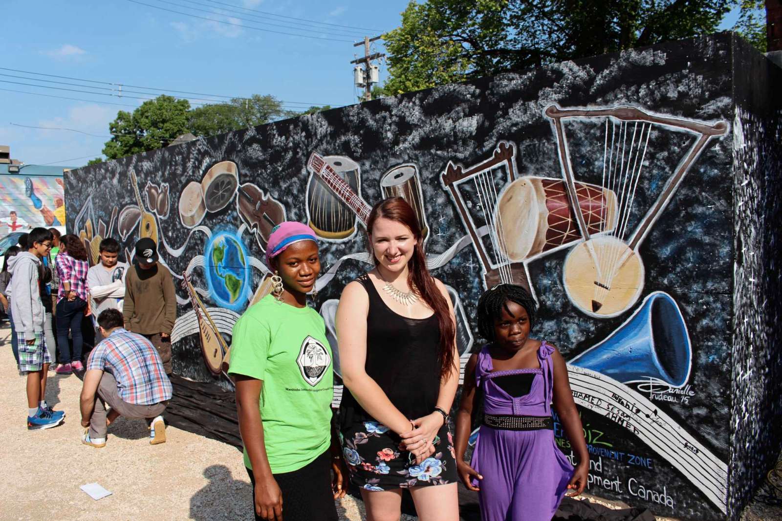 The West End’s new musical mural – Our Communities