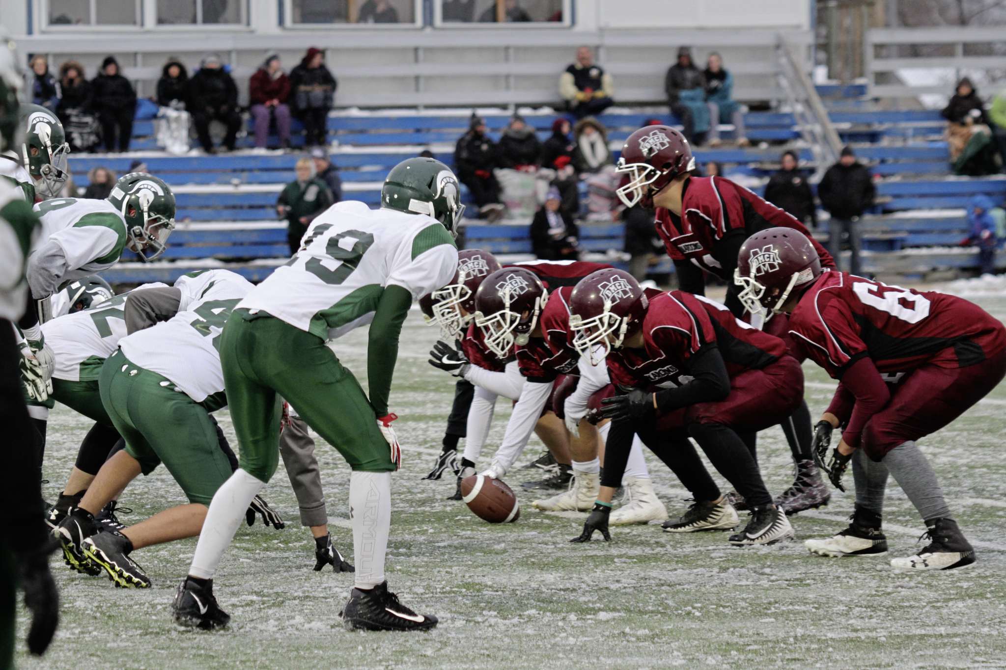 Maroons celebrate MHSAA Bowl win – Our Communities
