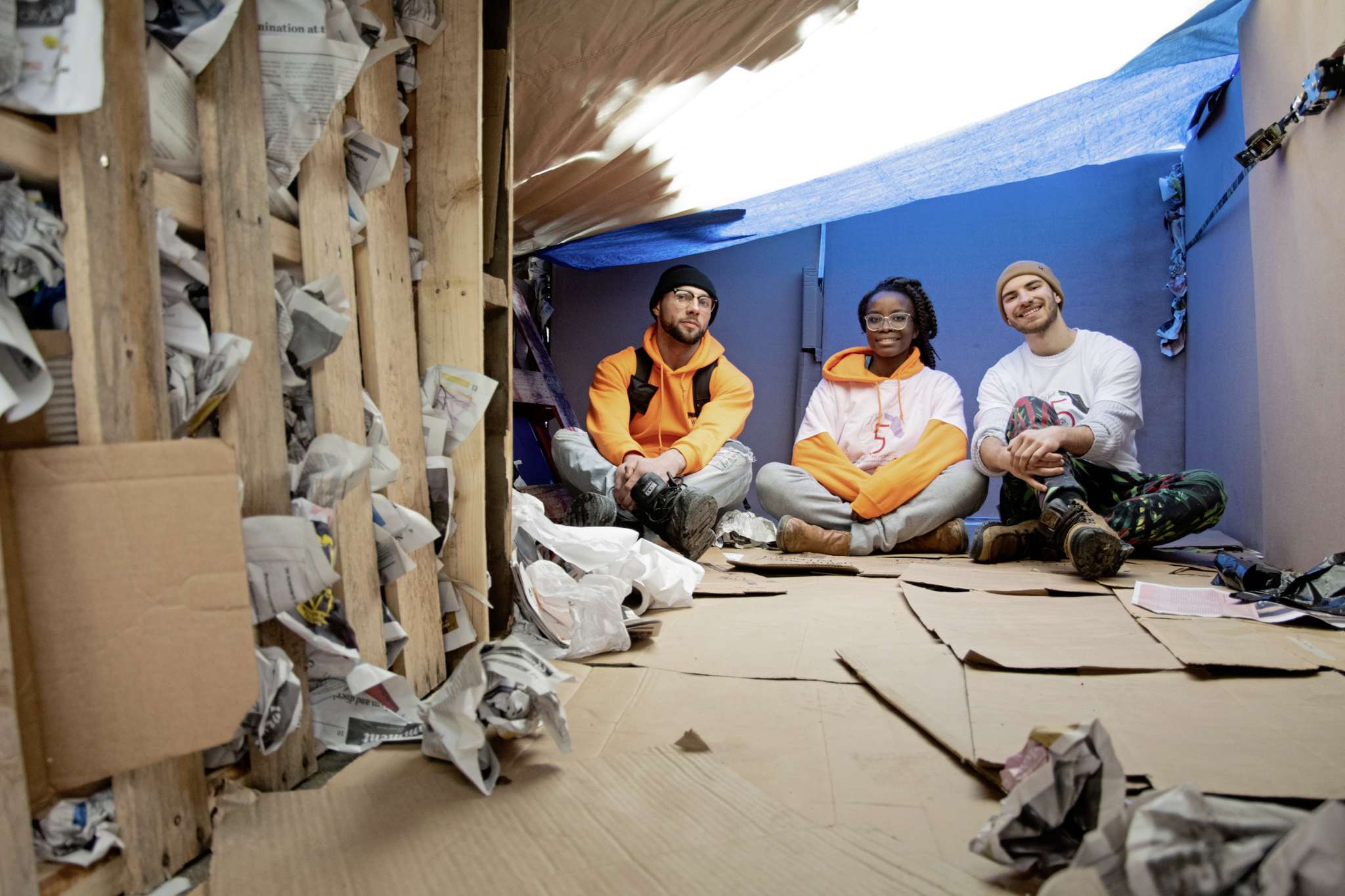 Students sleep outside to raise awareness, funds – Our Communities