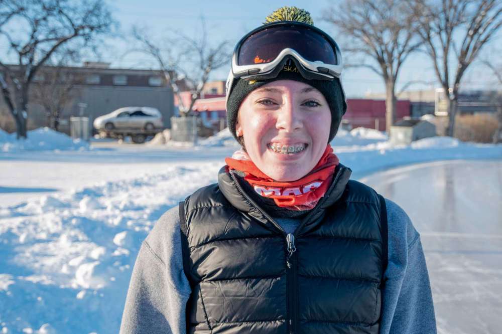 Speed skaters tune up at outdoor oval – Our Communities