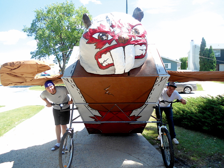 Magnificent men in their flying machine – Our Communities