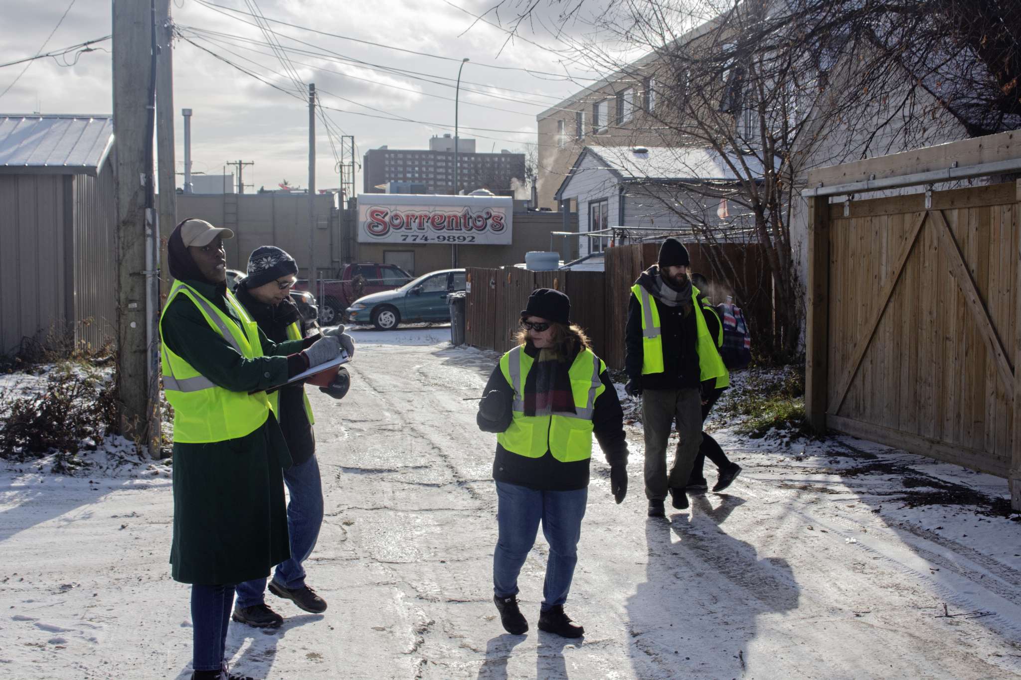 SNA organizing community safety audits – Our Communities