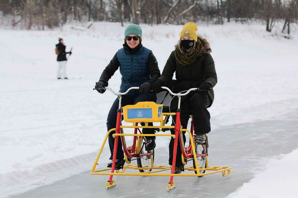 Ice bikes arrive in Winnipeg – Our Communities