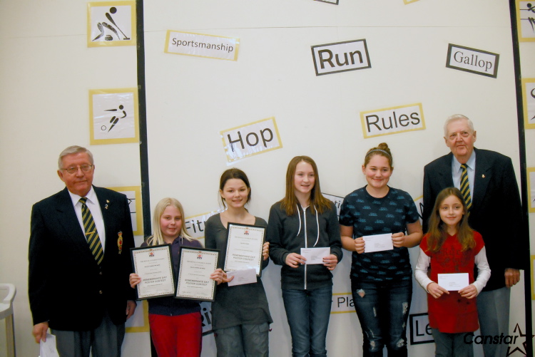 J. A. Cuddy students win big with legion – Our Communities