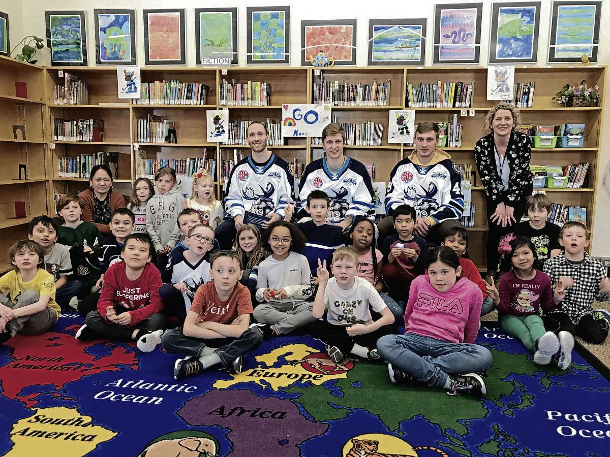 Moose encourage kids to Stick to Reading – Our Communities
