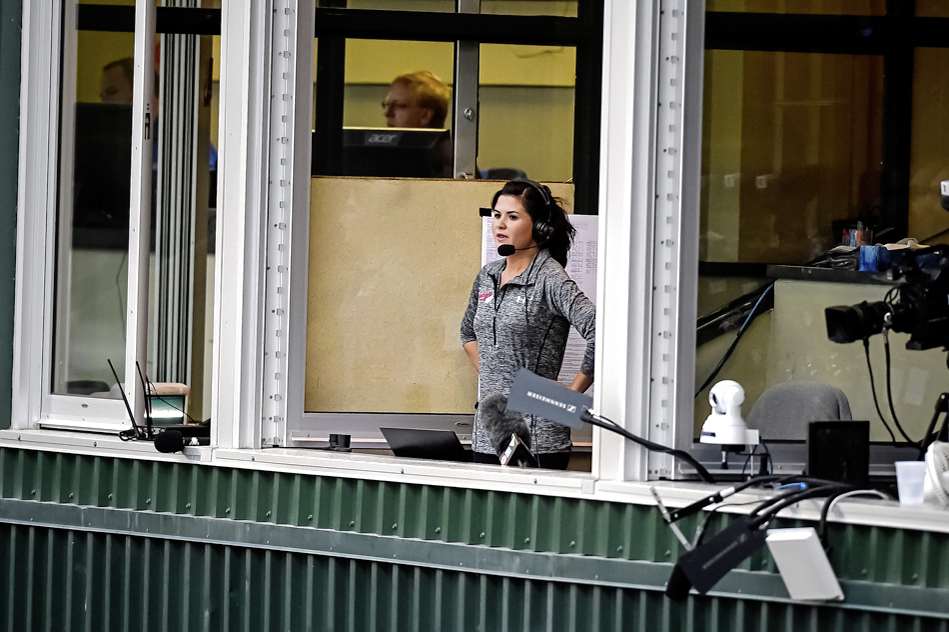 Pitching her play-by-play talents – Our Communities