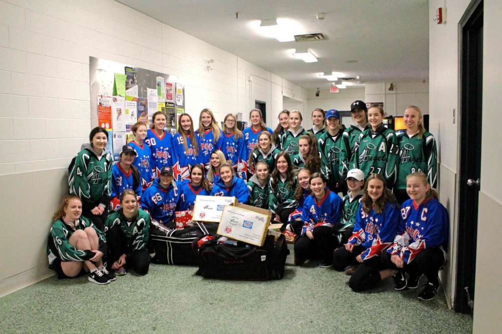 Scoring hampers for families in need – Our Communities
