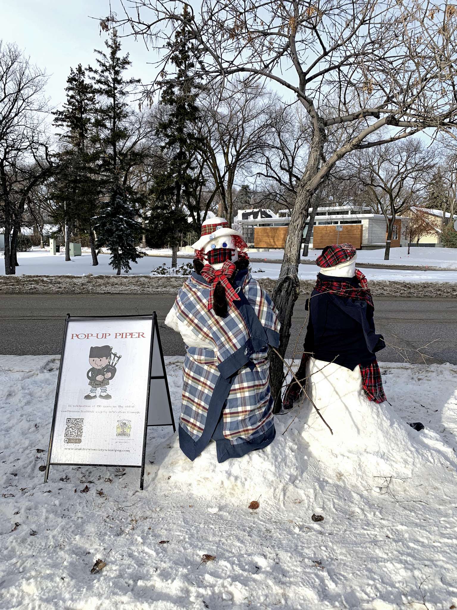 Build snowmen for a good cause – Our Communities
