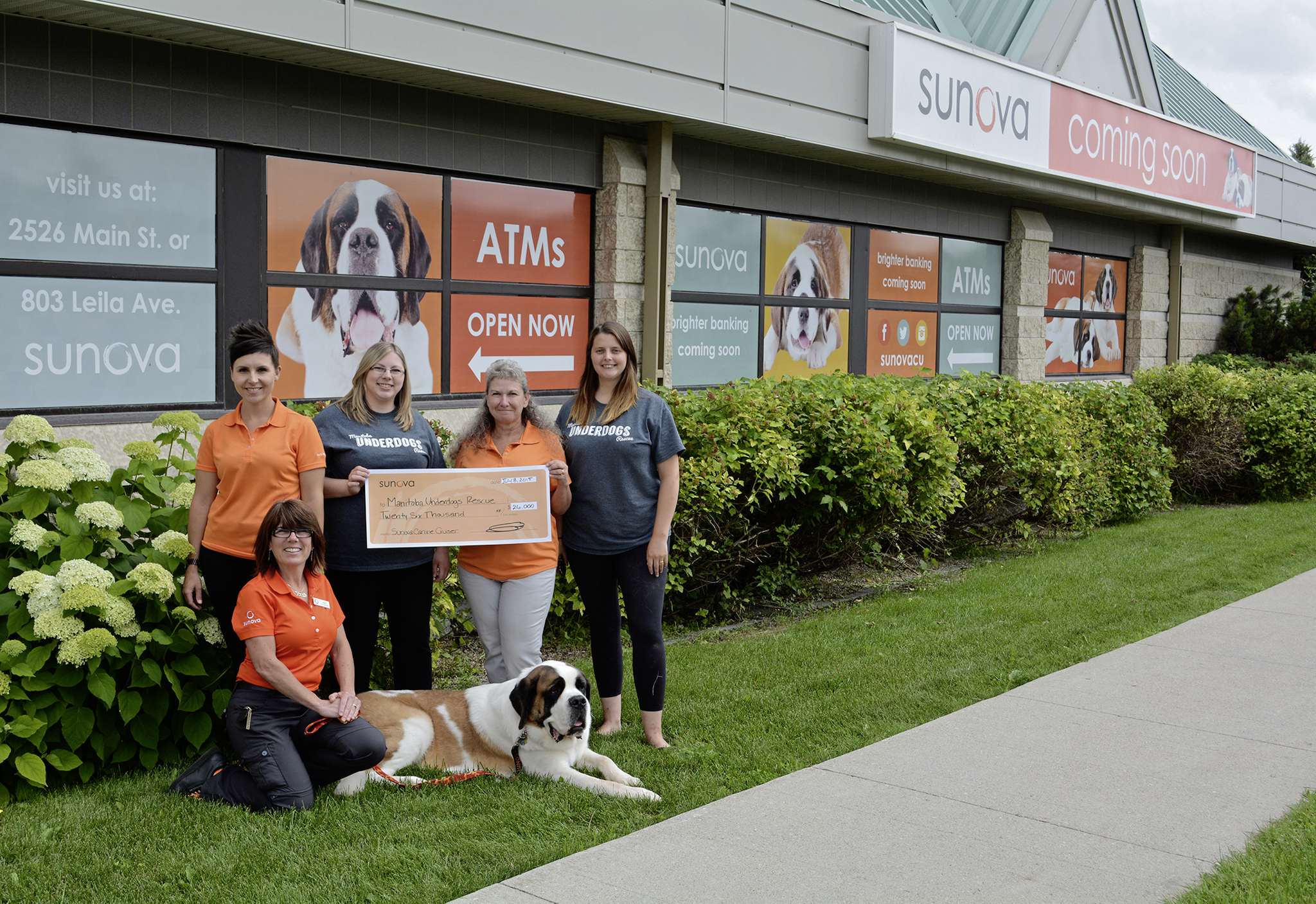 Sunova donates golf proceeds to local dog rescue – Our Communities