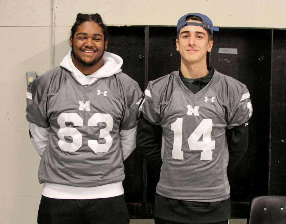 Marauders recognized for football talent – Our Communities