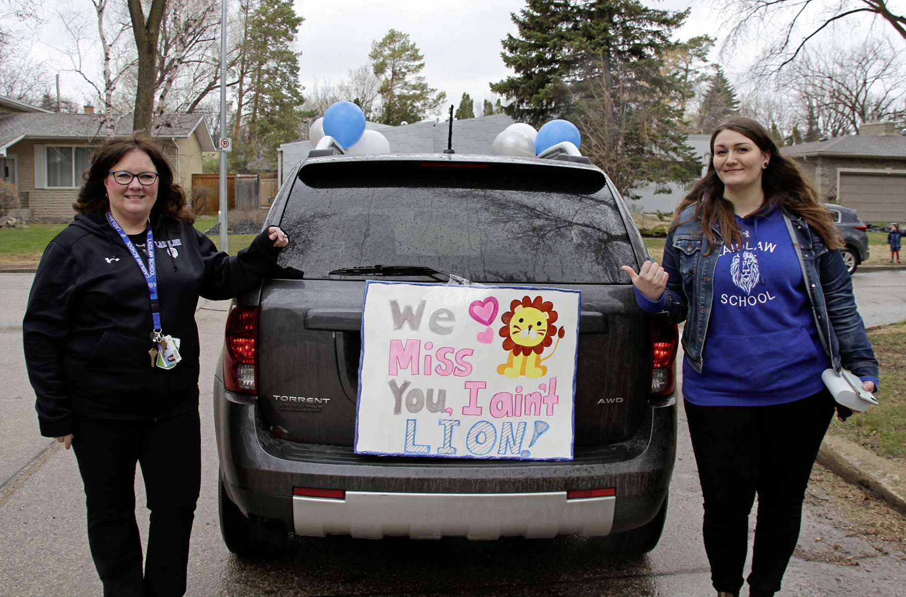 Laidlaw School car parade – Our Communities
