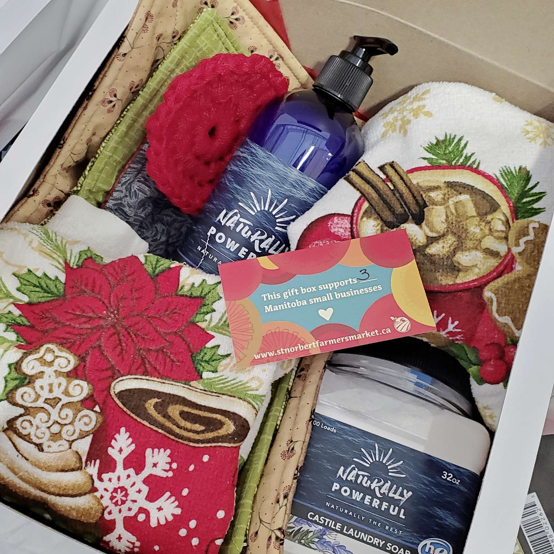 Festive gift and dinner boxes online with SNFM – Our Communities