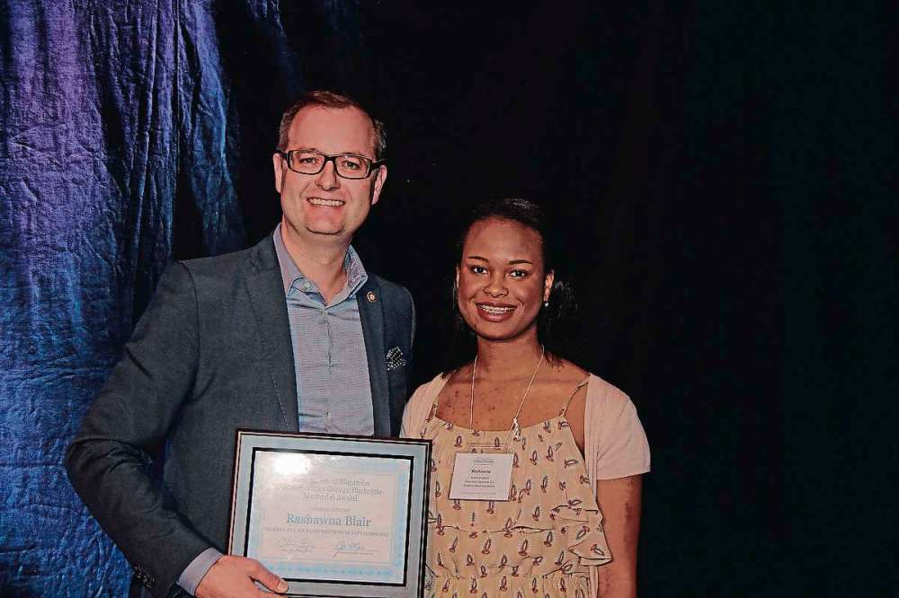REC’s Blair wins two leadership awards – Our Communities