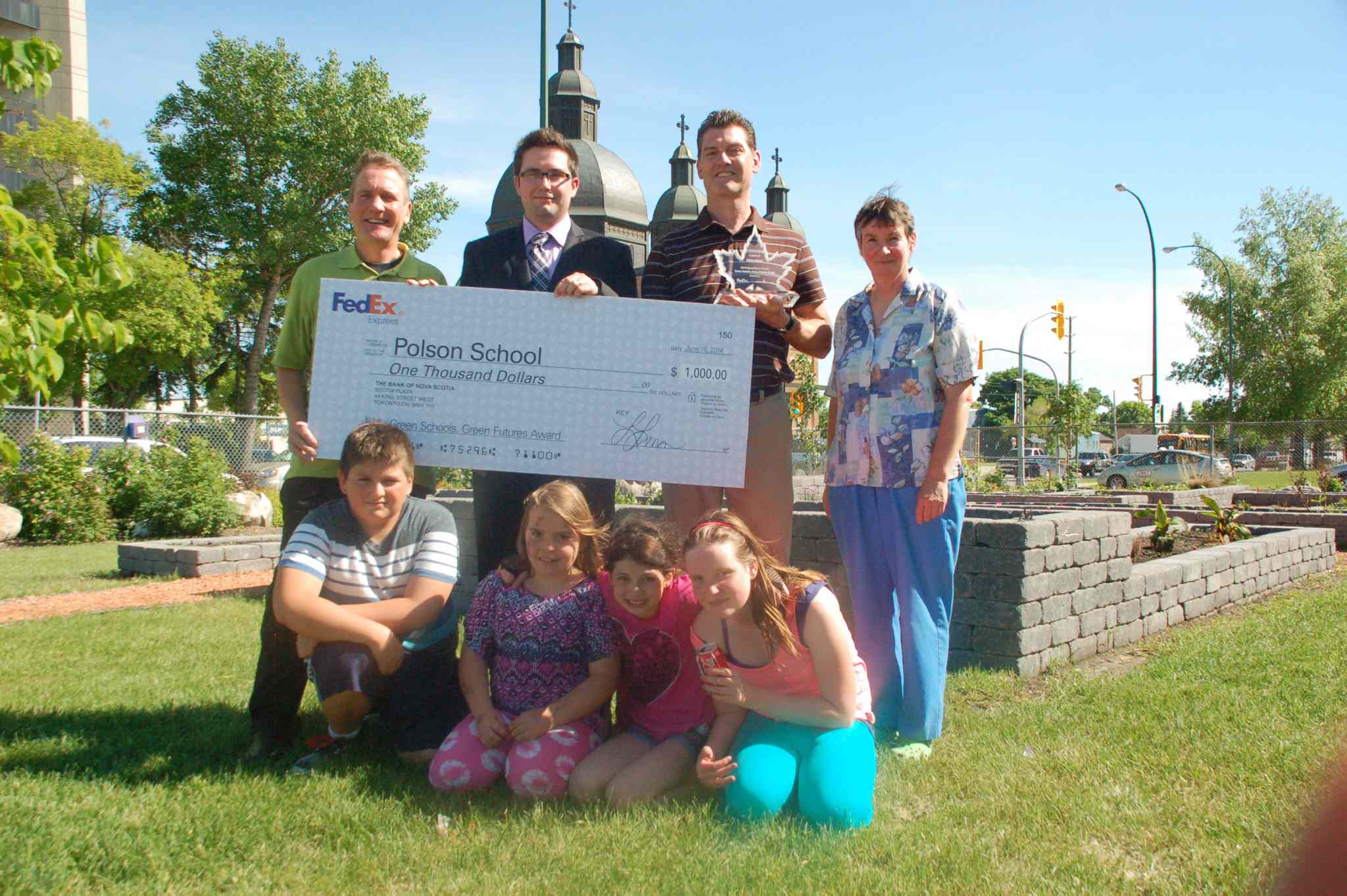 Polson School greenest on the prairies – Our Communities