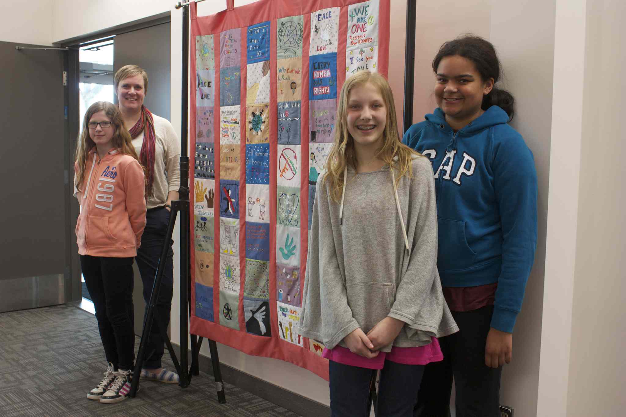 Students taking patchwork approach to charity – Our Communities