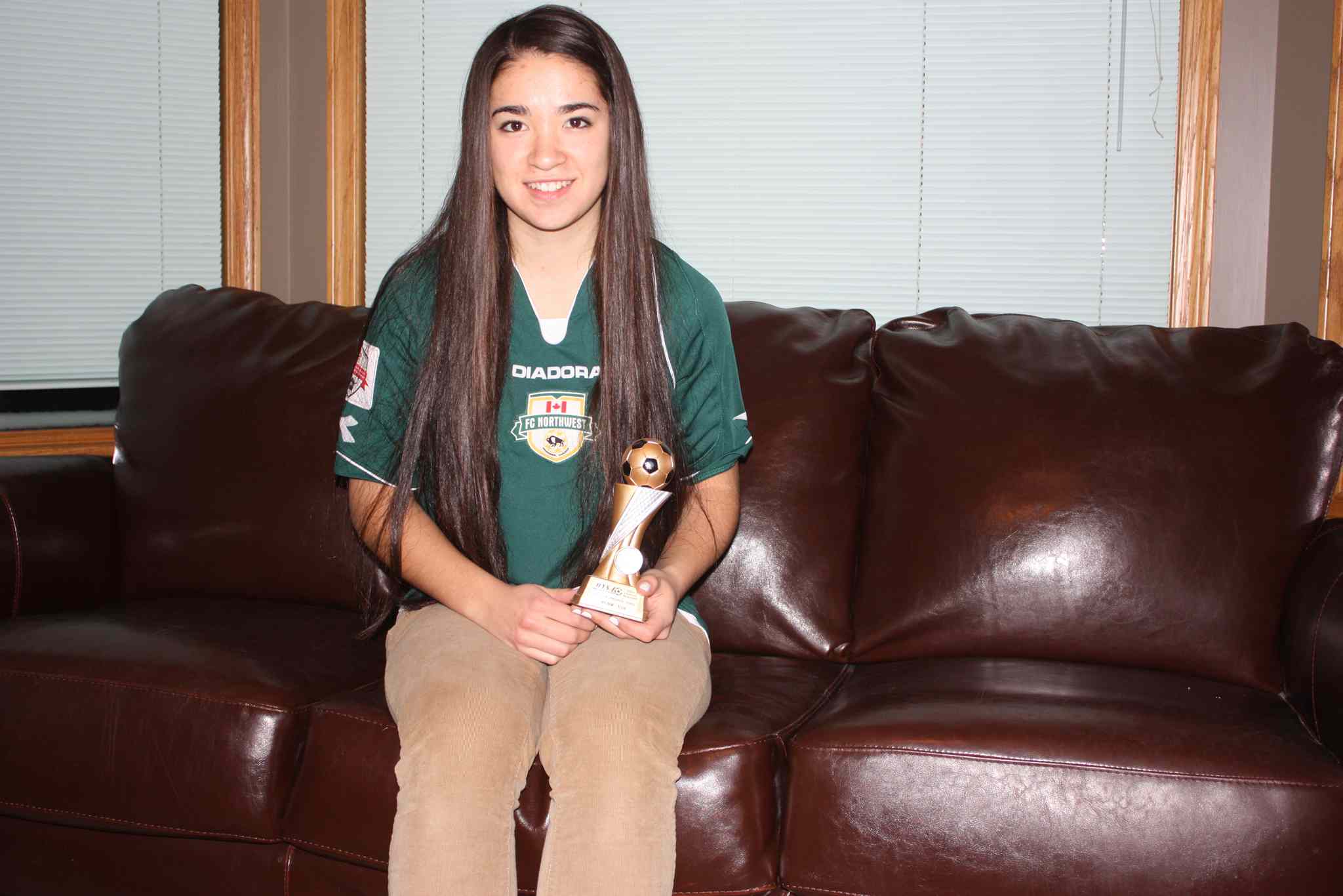 Soccer star outstanding in her field – Our Communities