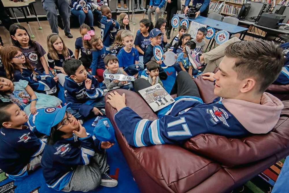 Jets help Harrow School launch I Love to Read month – Our Communities