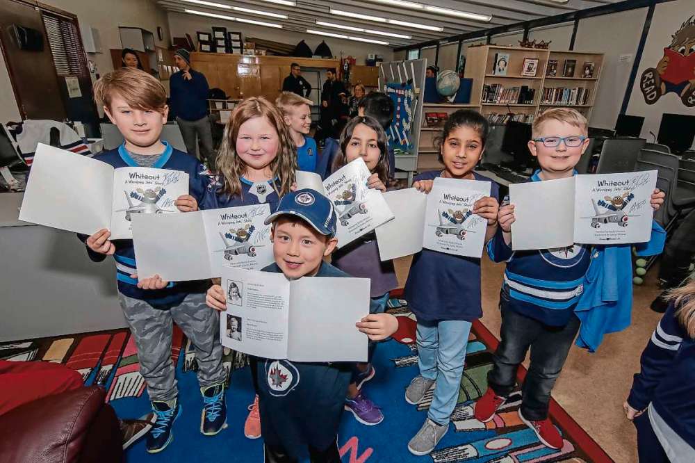 Jets help Harrow School launch I Love to Read month – Our Communities