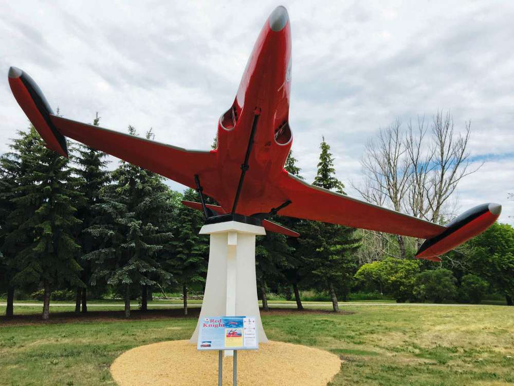 Red Knight soars above Woodhaven Park – Our Communities