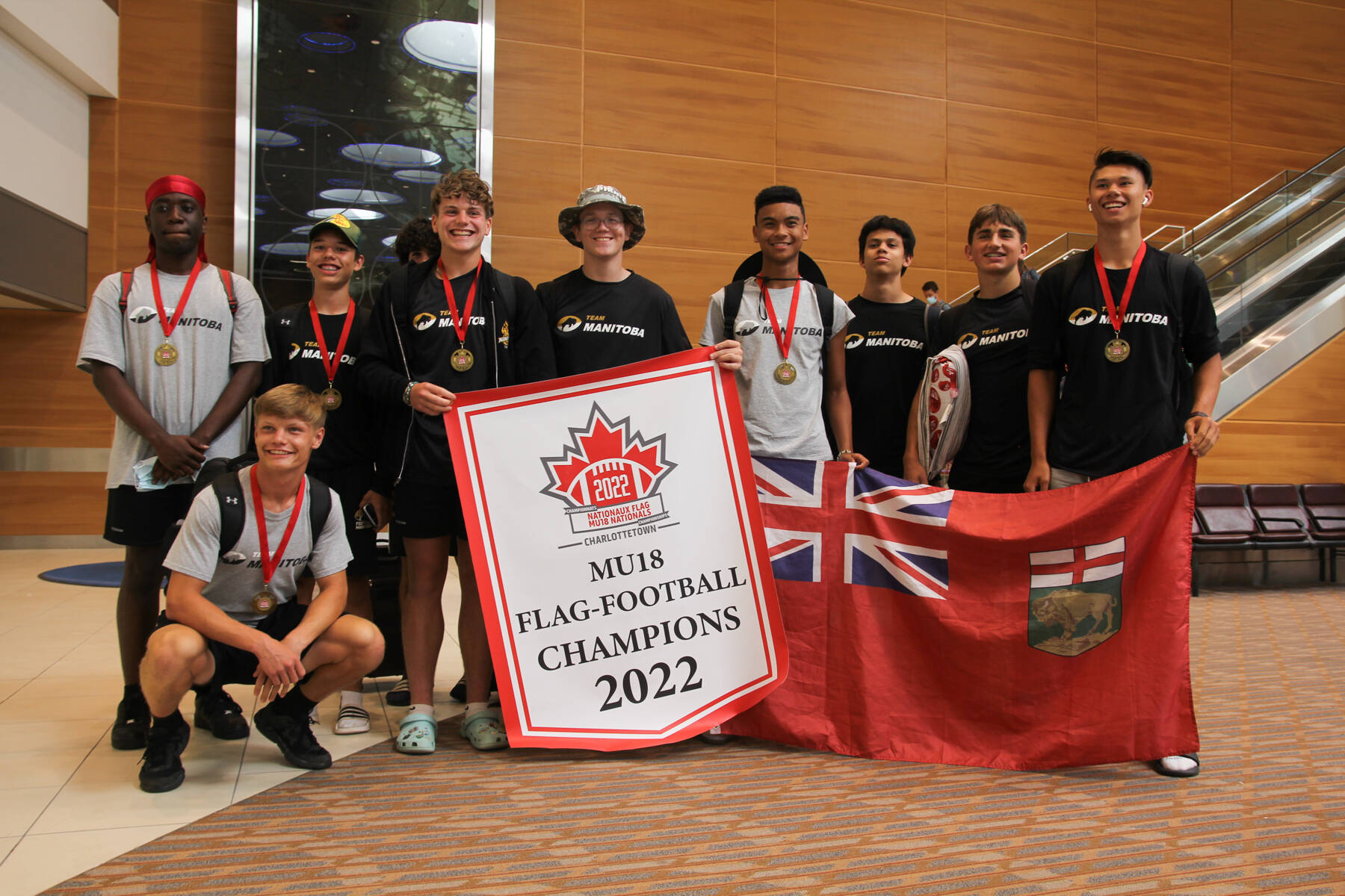 Team Toba U18 flag football team wins gold – Our Communities