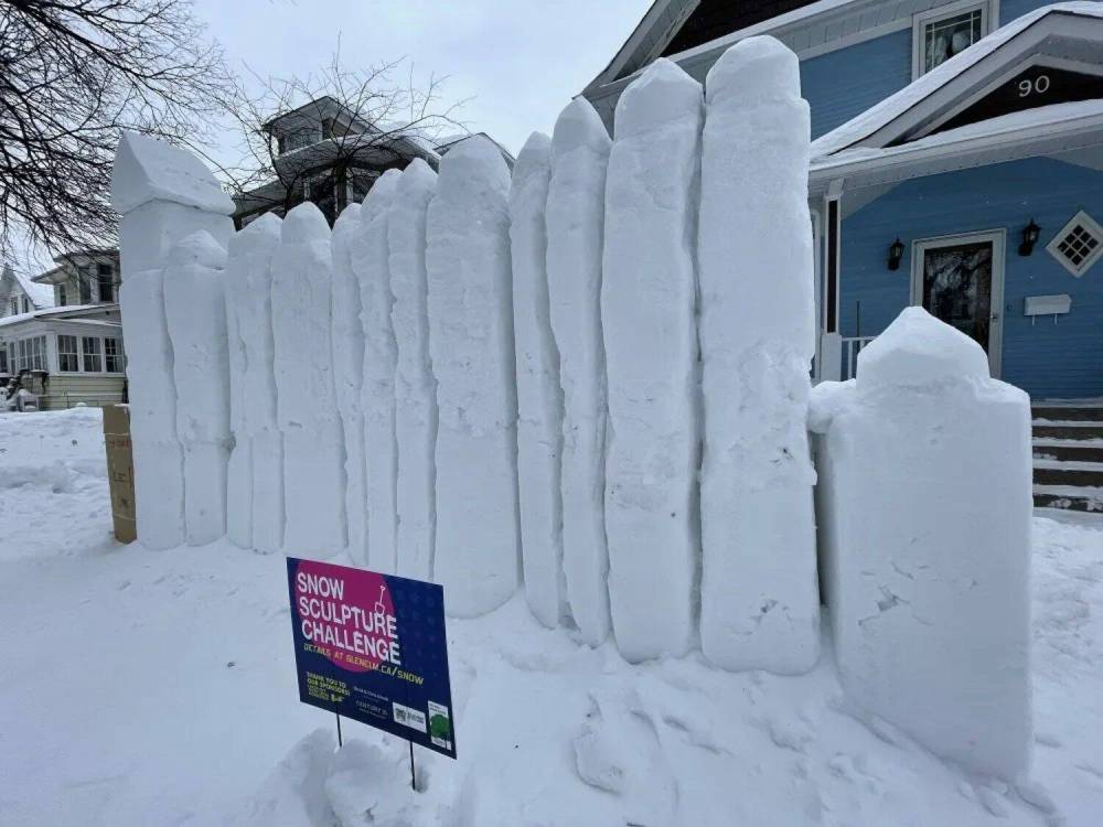 Snow sculpture challenge returns to Glenelm – Our Communities