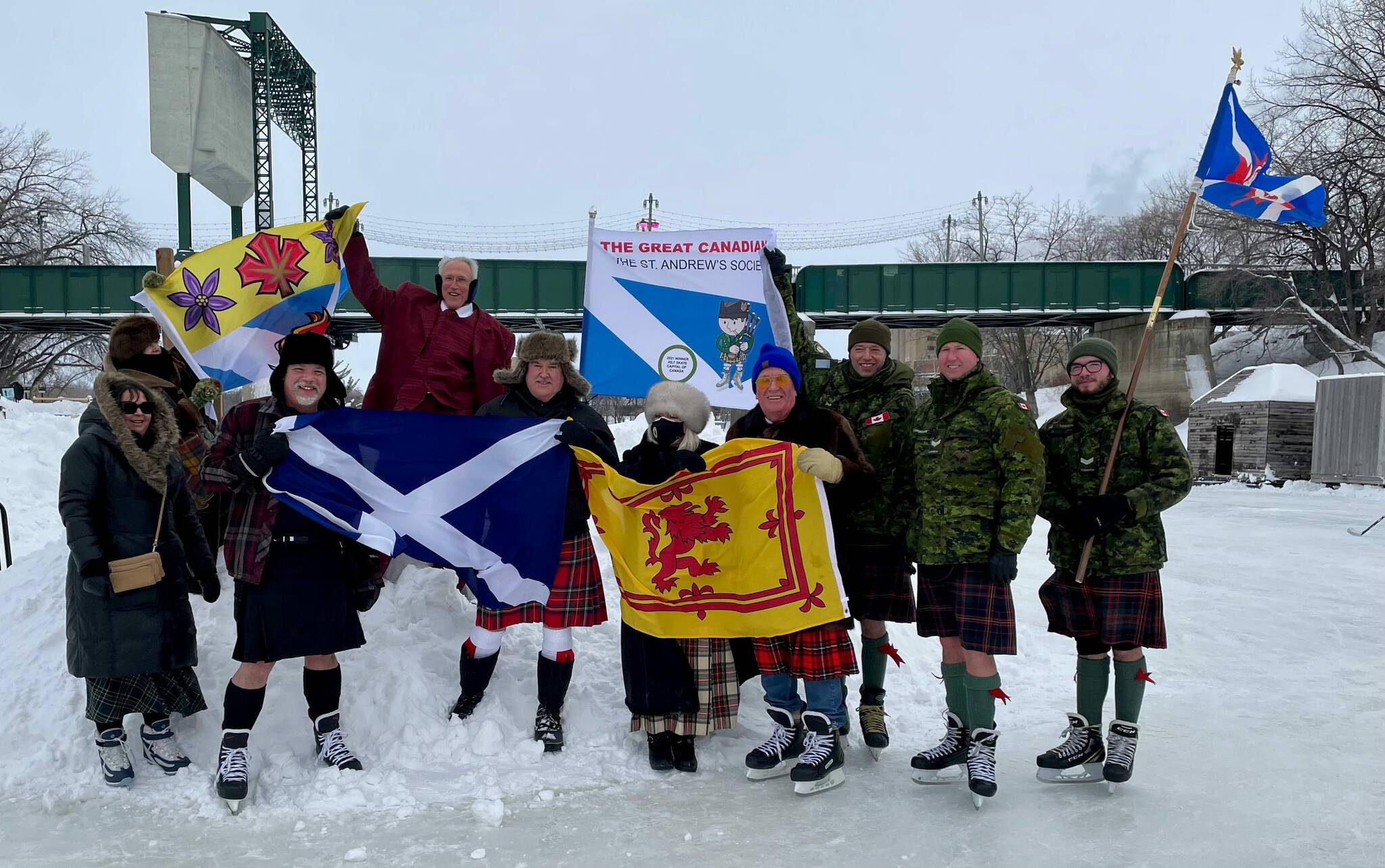 Skate and celebrate — kilts optional – Our Communities